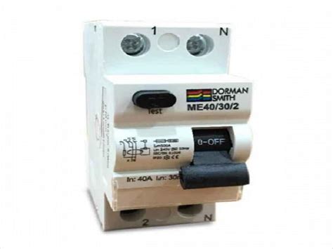 کلید محافظ جان دو پل 25 آمپر دورمن اسمیت Me25302 محصولات فیوز و کلید ایمنی در پارس سنتر