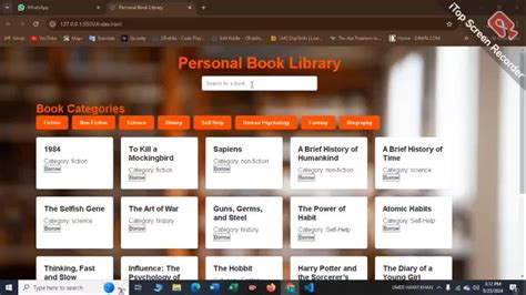 Umer Hayat Khan On Linkedin Webdevelopment Javascript Html Css Booklovers Techprojects