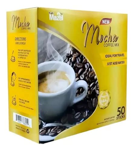 Café Instantaneo Coreano Mazel Mocha 50 Sticks