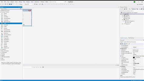Creating Login Form In C Youtube