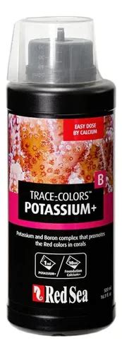 Red Sea Trace Colors B Potassium Elements Trazas 500 Ml Meses Sin