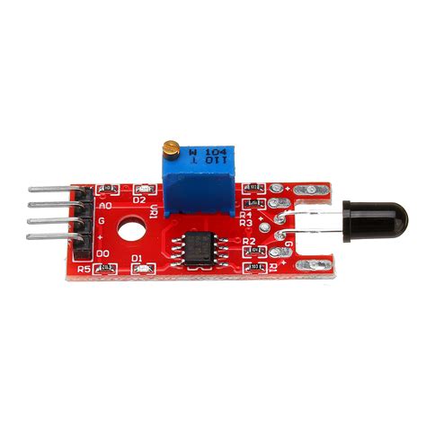 Pcs KY Flame Sensor Module IR Sensor Detector For Temperature Detecting For Arduino