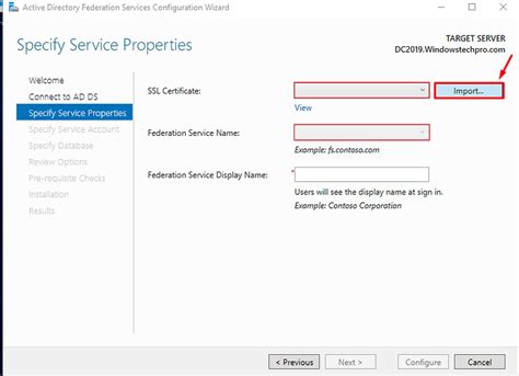 How To Install Active Directory Federation Services ADFS On Server Windowstechpro