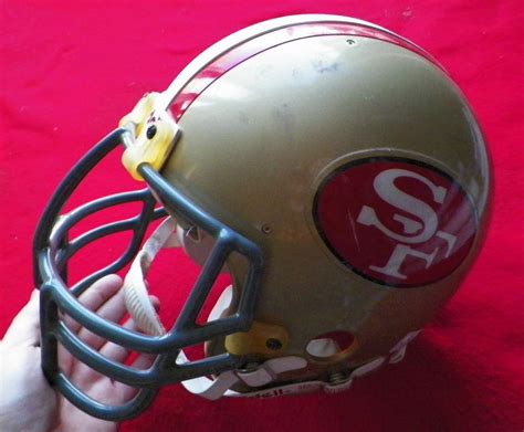 Vintage 1980s 1990s Game Used San Francisco 49ers Riddell Nfl