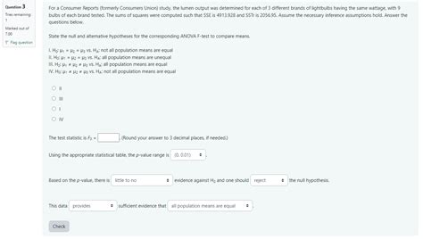 Solved Questions Below State The Null And Alternative Chegg