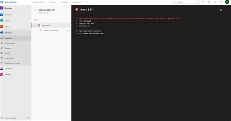 self hosted agent on azure pipelines