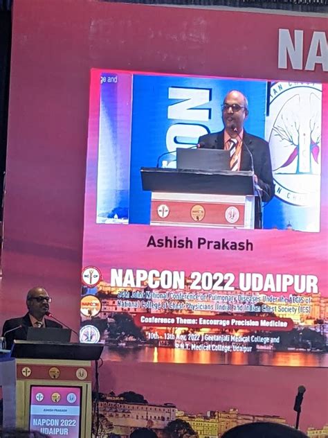 Ashish Kumar Prakash On Linkedin National Conference Napcon At Udaipur Representation From