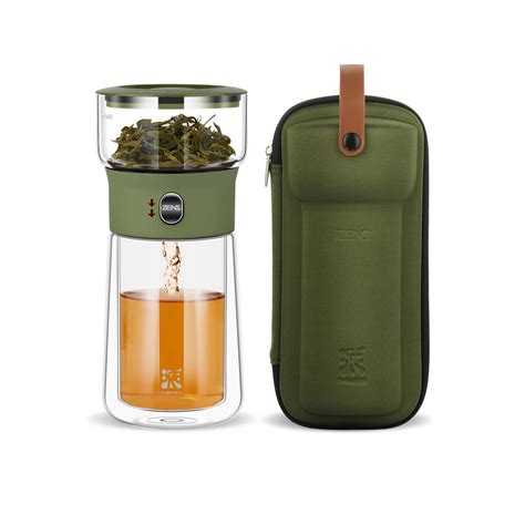 Zens Portable Tea Maker Enjoy Loose Leaf Tea By Smart And Lazy Tea Set