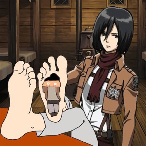 Squished Under Giantess Mikasa Foot By Bobbby24 On Deviantart