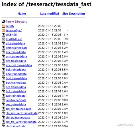 tesseract库及训练数据下载安装 tesseract训练字库下载 csdn博客