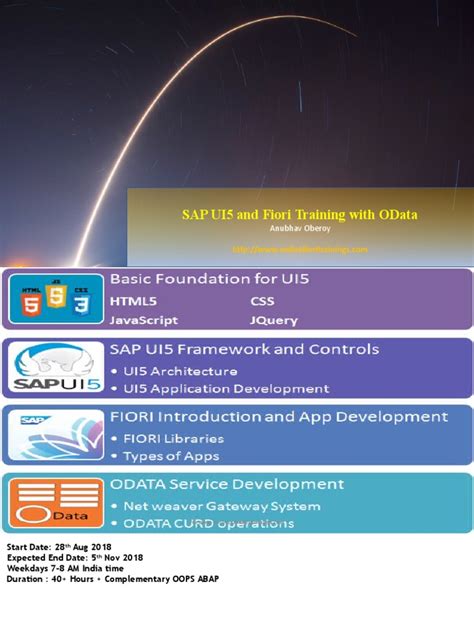 Ui5 Training Pdf Modelviewcontroller Bracket