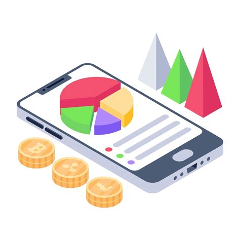 Online Mobile Analysis 3175997 Vector Art At Vecteezy