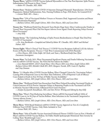 The Pfizer Papers Pfizers Crimes Against Humanity