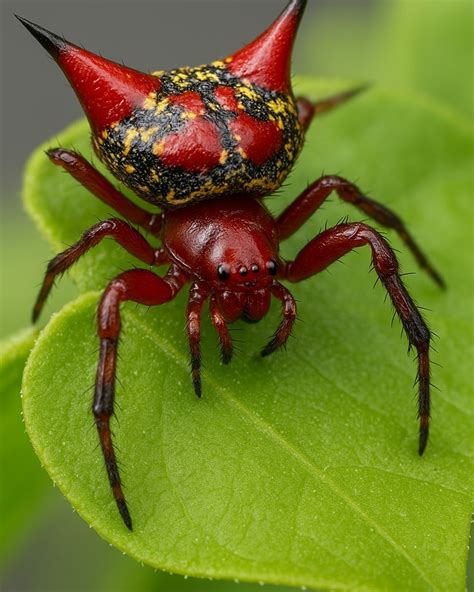 Spider The Demon Of The Leaves Spiny Backed Orb Weaver Dont Be