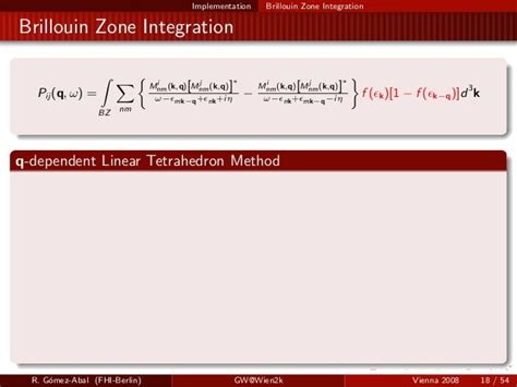 The All Electron Gw Method Based On Wien2k Implementation And Applic
