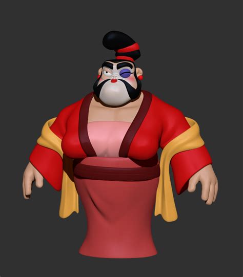 Yao Mulan Done — Polycount