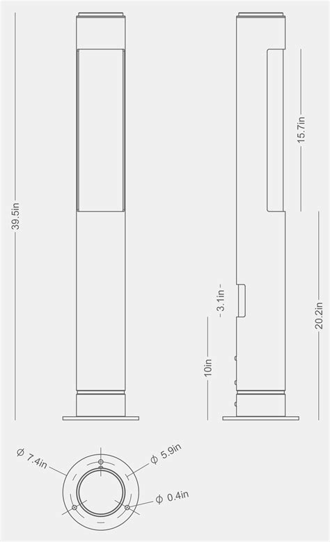 Focus Lighting Dua Bollard