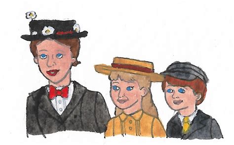 Mary Poppins Jane And Michael By Brazilianferalcat On Deviantart