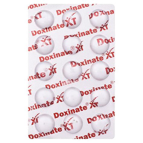Buy Doxinate Xt Tablet 15s Online At Upto 25 Off Netmeds