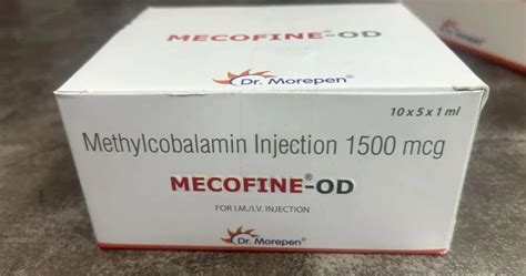 Mecofine Od Injection 1500 Mcg At ₹ 599 Piece In Nagpur Id 2856187481462