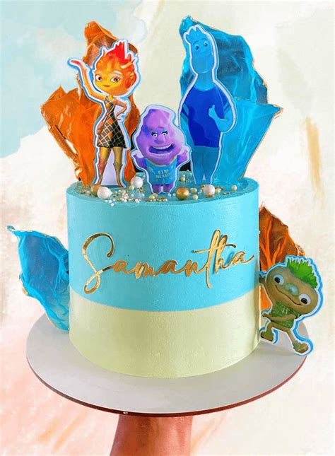 Elemental Birthday Cake Ideas Images Pictures
