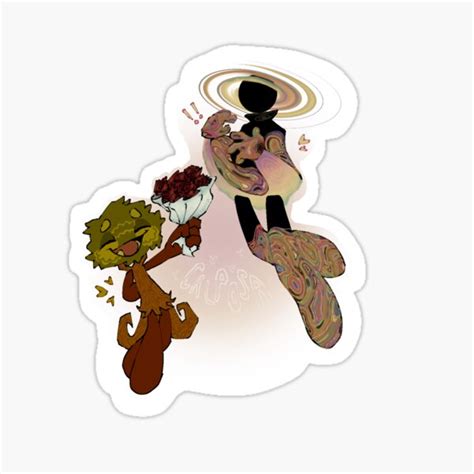 Bfdi Tpot Black Hole X Tree Astrobiology Hoorayyyy Sticker For Sale By Buystufffc Redbubble