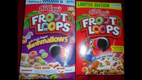 British Kellogs Froot Loops Vs American Usa Imported Version What A