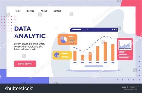 Data Analytic Chart On Display Monitor Stock Vector Royalty Free 1792896715 Shutterstock