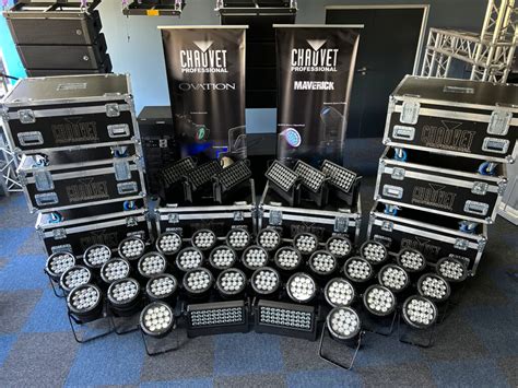 The Usa Embassy In Mozambique Fit Chauvet Professional Lights Audiosure