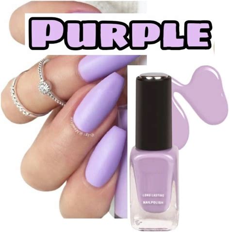 Light Purple Nail Polish
