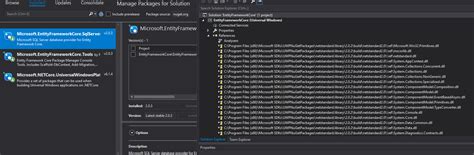 C Uwp And Ef Compiler Warnings Stack Overflow