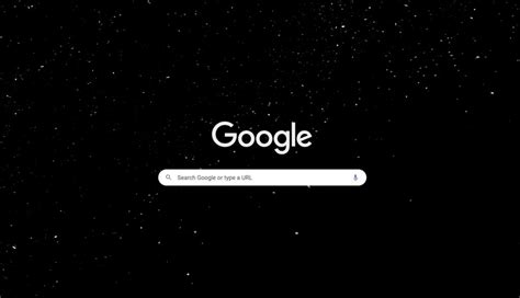Google Search Dark Theme Testing Black Out Look