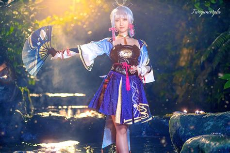 Genshin Impact Kamisato Ayaka Cosplay By Twoyun On Deviantart