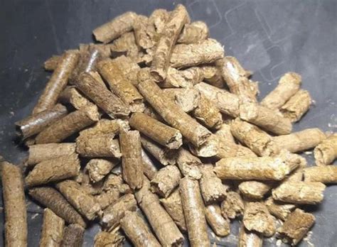 Brown 45mm Paddy Straw Biomass Pellet At ₹ 7kg In Bathinda Id
