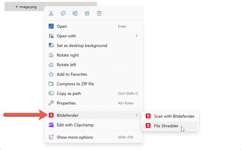 How To Permanently Delete A File With Bitdefender File Shredder