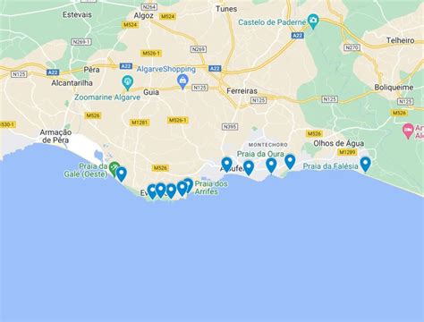 Albufeira Maps And Orientation Albufeira Algarve Portugal Fpkm