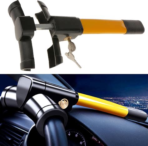 Wjdmw Barra Antirrobo Reforzada Para Volante De Coche Compatible Con Audi Sq5 T Bar Bloqueo