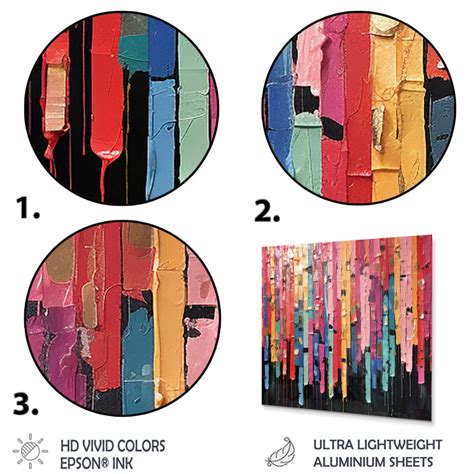 Lark Manor™ Pink Digital Melodic Fusion Iv Abstract Collages Metal Wall Art Wayfair