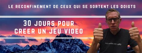 défi créer un jeu vidéo en 30 jours novembre 2020 gamecodeur