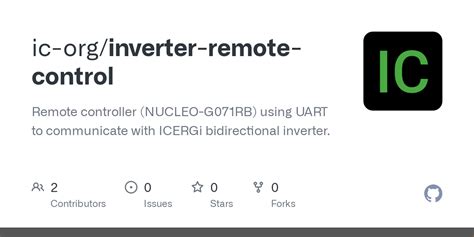 Github Ic Orginverter Remote Control Remote Controller Nucleo Github Ic Orginverter Remote Control Remote Controller Nucleo