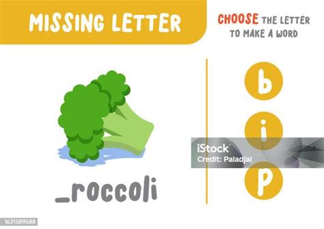 누락 된 문자 아이를위한 알파벳 문자 어휘 게임 단어를 만들 문자를 선택하십시오 흰색 배경에 만화 벡터 디자인을 그렸다 아이와 공부 게임 개념 0명에 대한 스톡 벡터 아트
