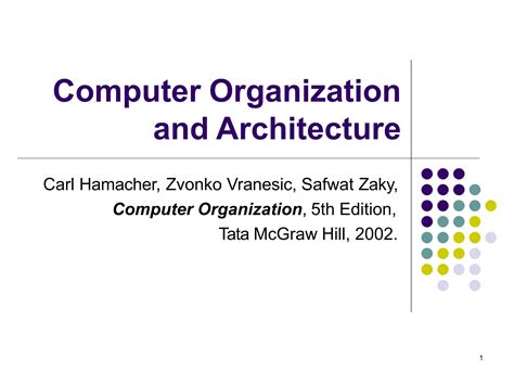 Co Module 1 A Basic Structure Of Computerspptx