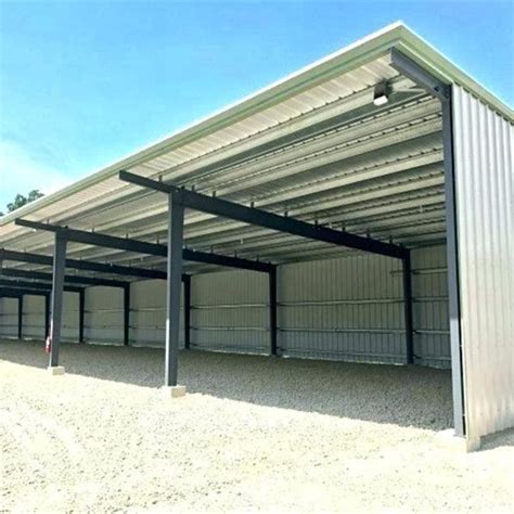 Flat Roof Metal Steel Carports And Garages You Can Get More Details