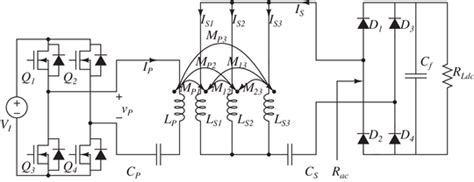 Circuit Diagram Of An Ipt System With P1s3 Configuration Download Scientific Diagram