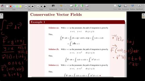 Conservative Vector Fields Part 1 Youtube
