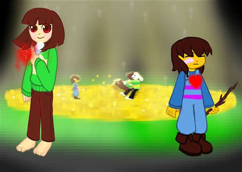 Undertale Frisk And Chara Headcanons By Khough On Deviantart