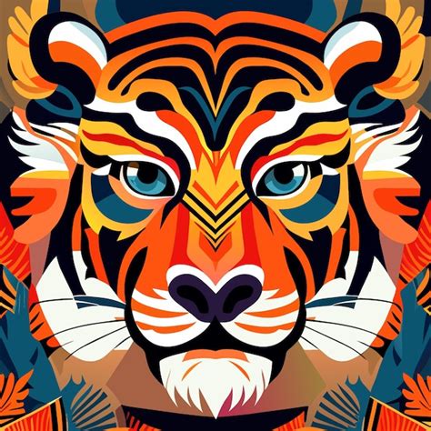 Premium Vector Tribal Tiger Art For Tattoos