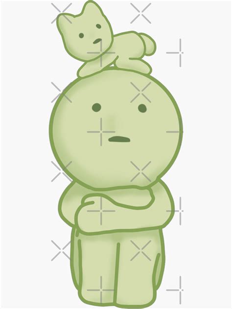 Daydreaming Smiski Sticker For Sale By Elliottbryan Redbubble