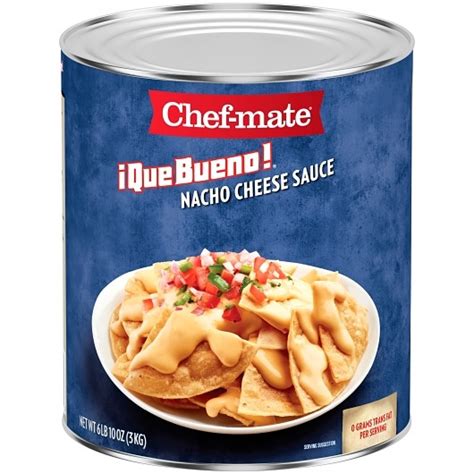 Nestle Chef Mate Que Bueno Nacho Cheese Sauce 106 Ounce 6 Per Case
