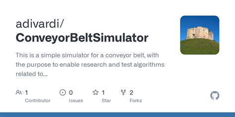 Github Adivardiconveyorbeltsimulator This Is A Simple Simulator For A Conveyor Belt With